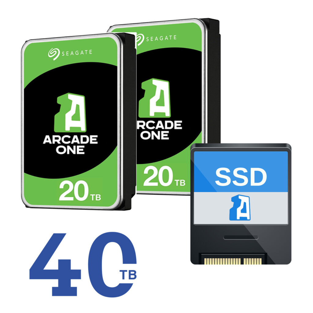 ARCADE-ONE HARD DRIVE - 40TB - Arcade One
