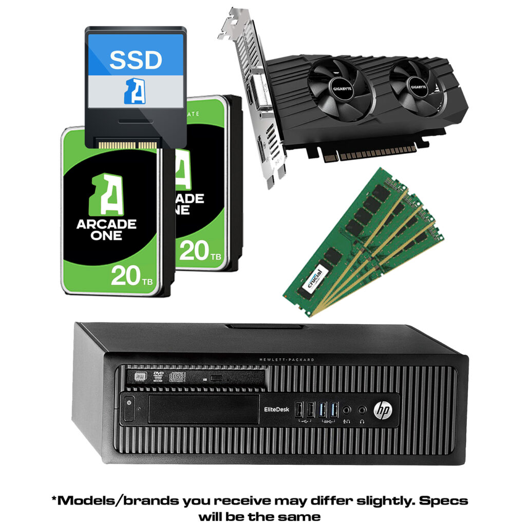 40TB HYPERSPIN PRE-LOADED PC - Arcade One
